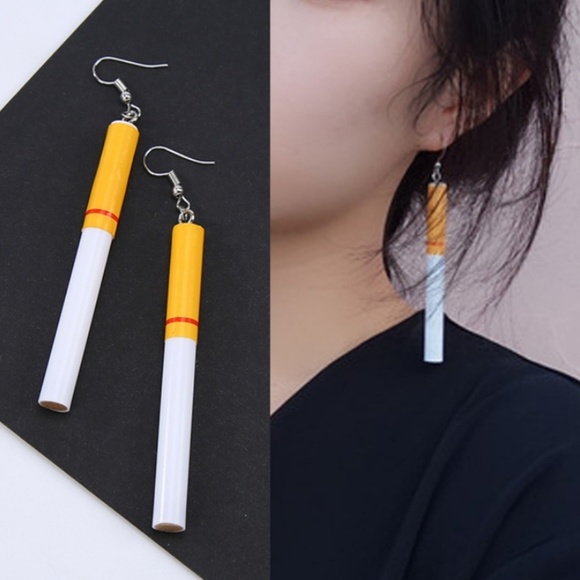 Jewelry | Cigarette Dangle Earrings | Poshmark